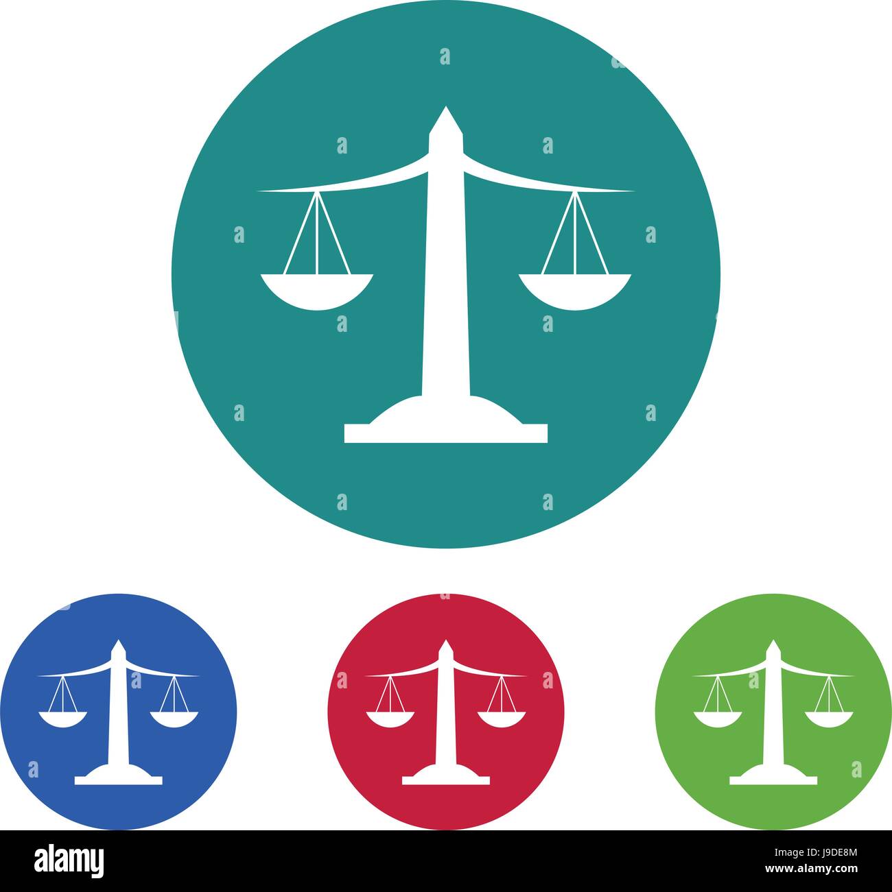 Set of balance icon Stock Vector Image & Art - Alamy