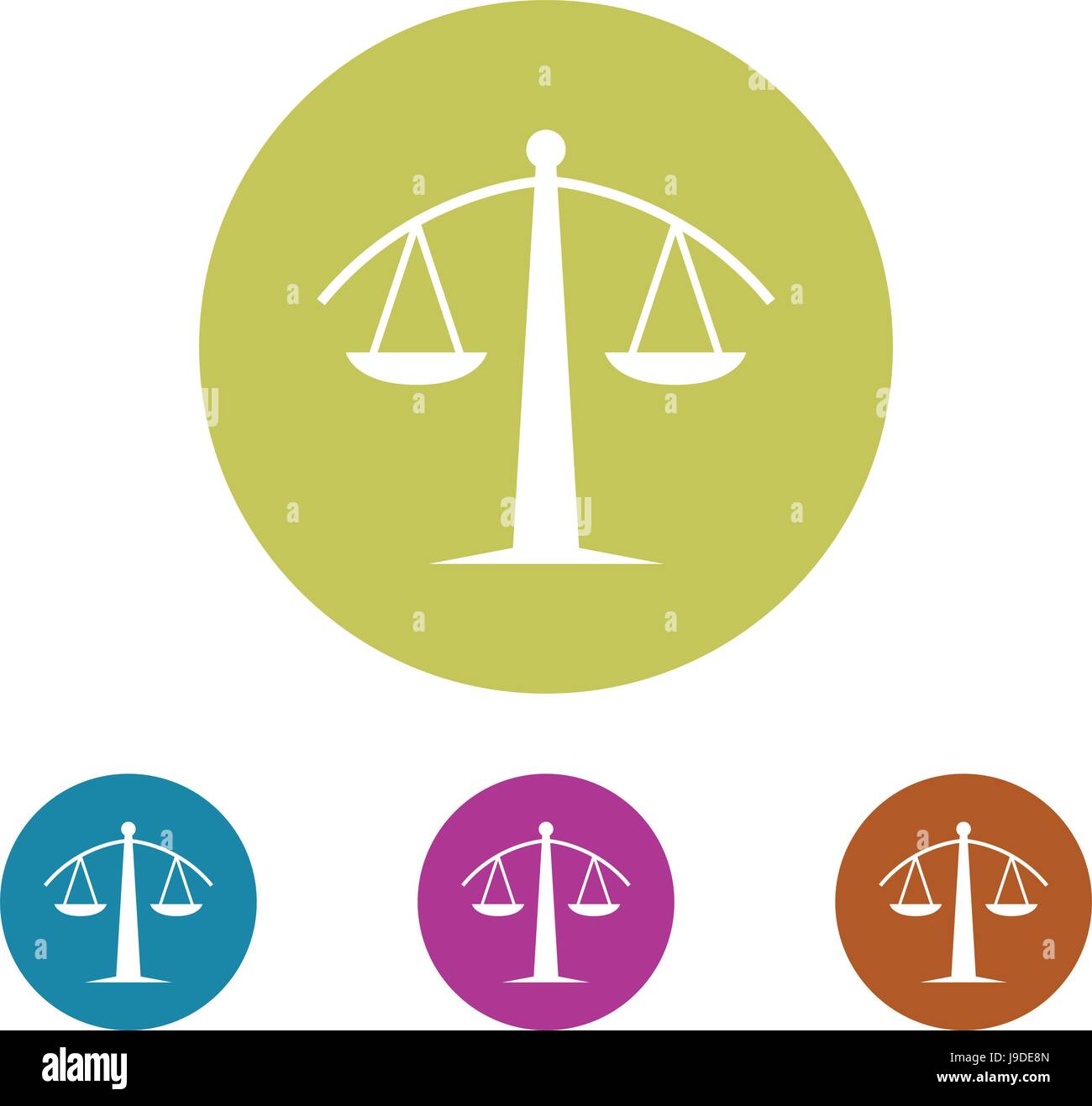 Set of balance icon Stock Vector Image & Art - Alamy