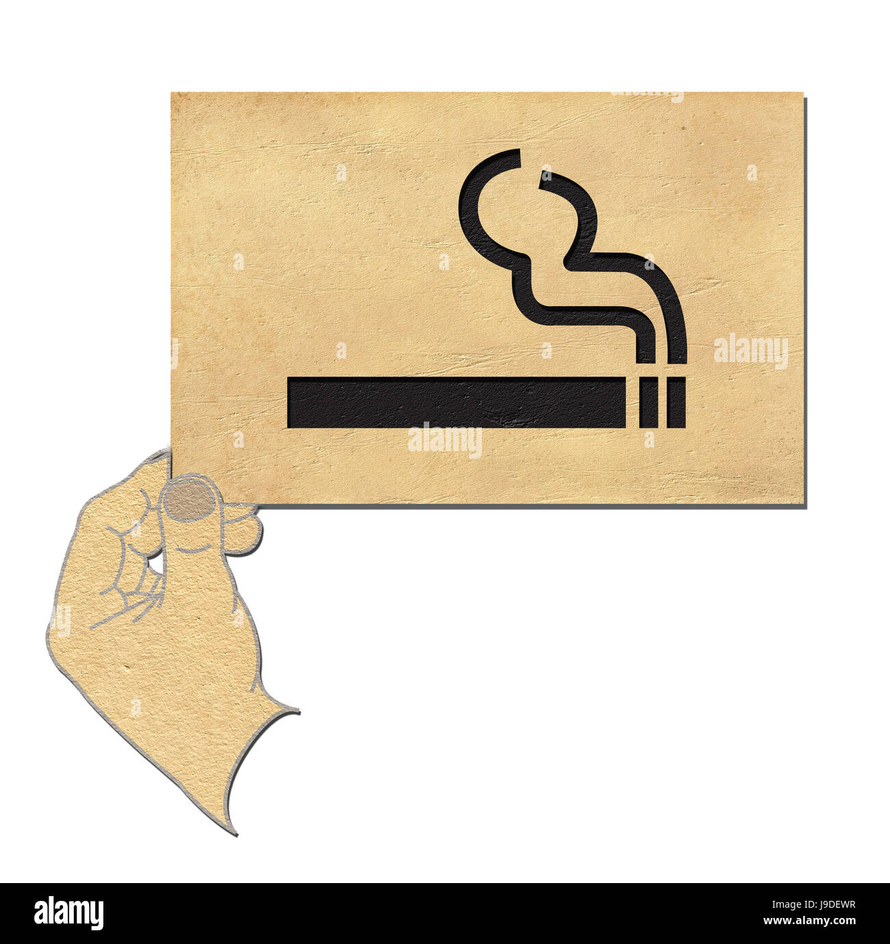 Old cigarette sign Cut Out Stock Images & Pictures - Alamy