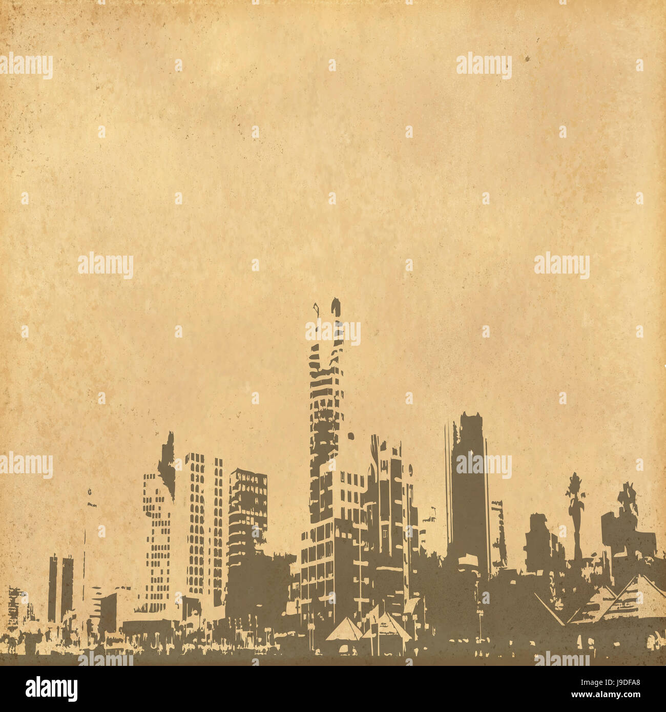blue, tower, build, buildings, city, town, metropolis, art, space ...