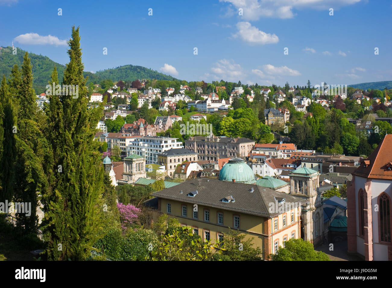 blue, city, town, hill, sights, old town, europe, sightseeing, cities ...