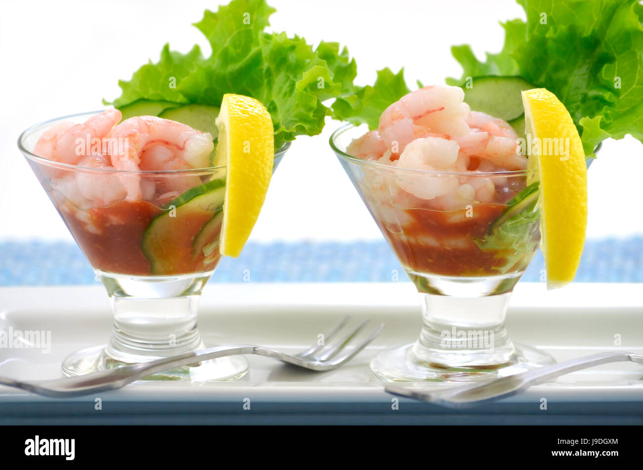 shrimp, gourmet, shellfish, seafood, lettuce, appetizer, lemon, citron ...
