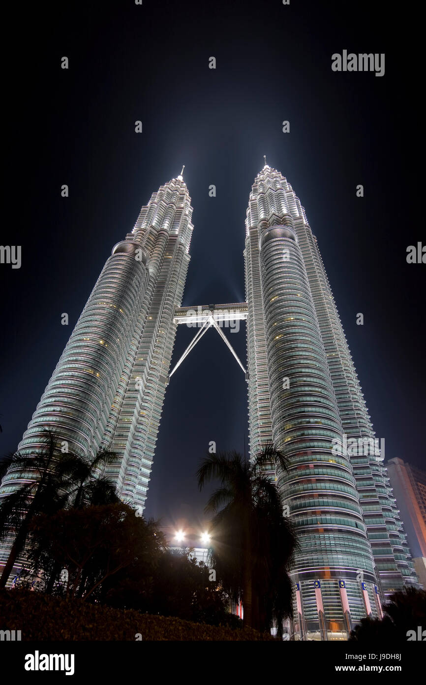 malaysia, cities, towers, style of construction, architecture ...
