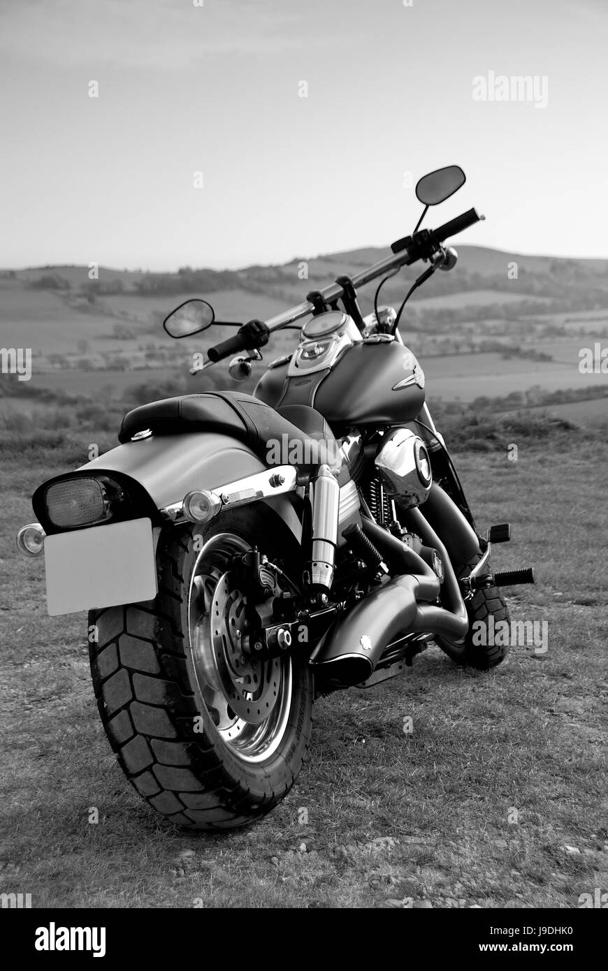 Harley Davidson FXDF Fat Bob Motorcycle Stock Photo - Alamy