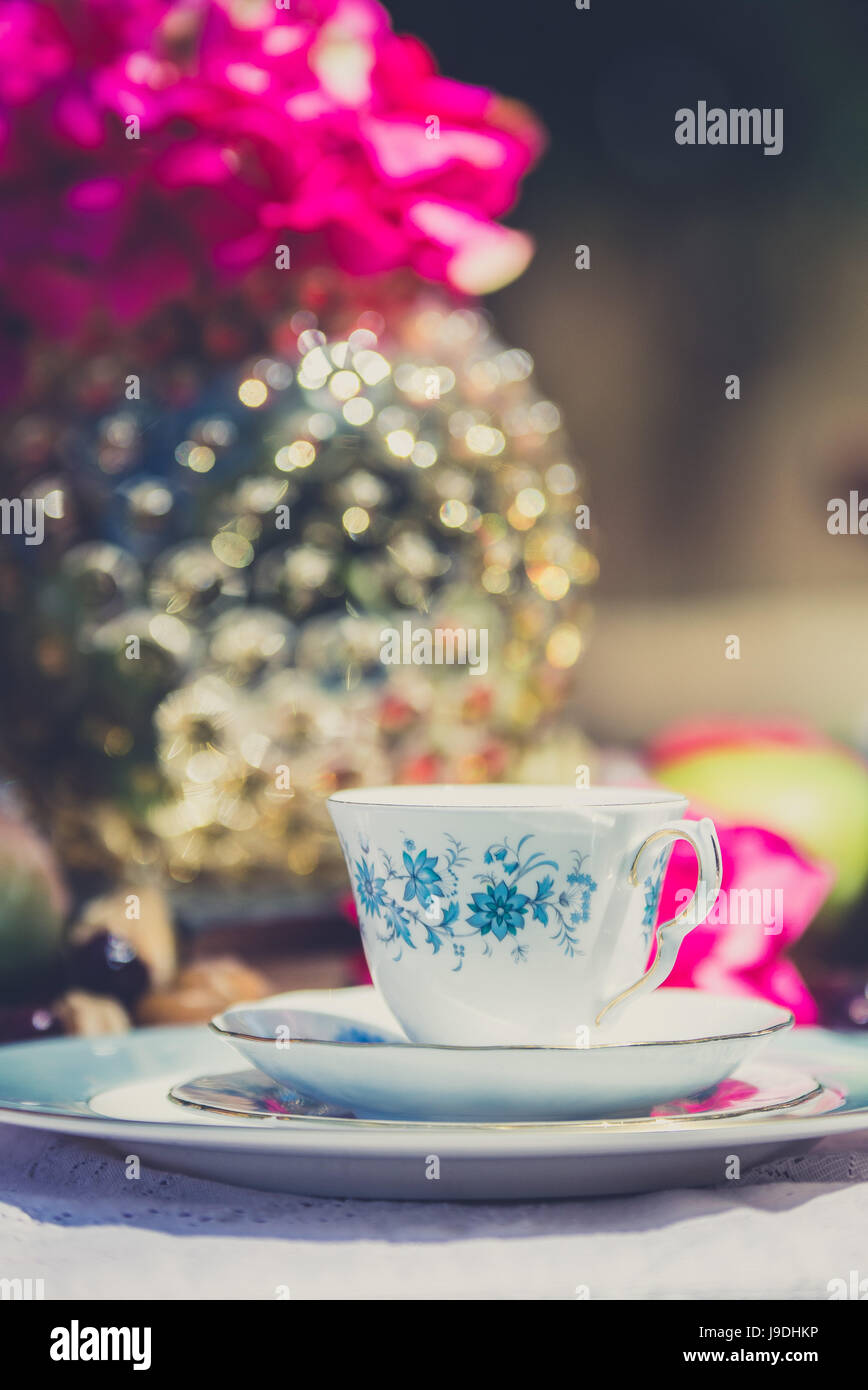 Vintage tea party Stock Photo - Alamy
