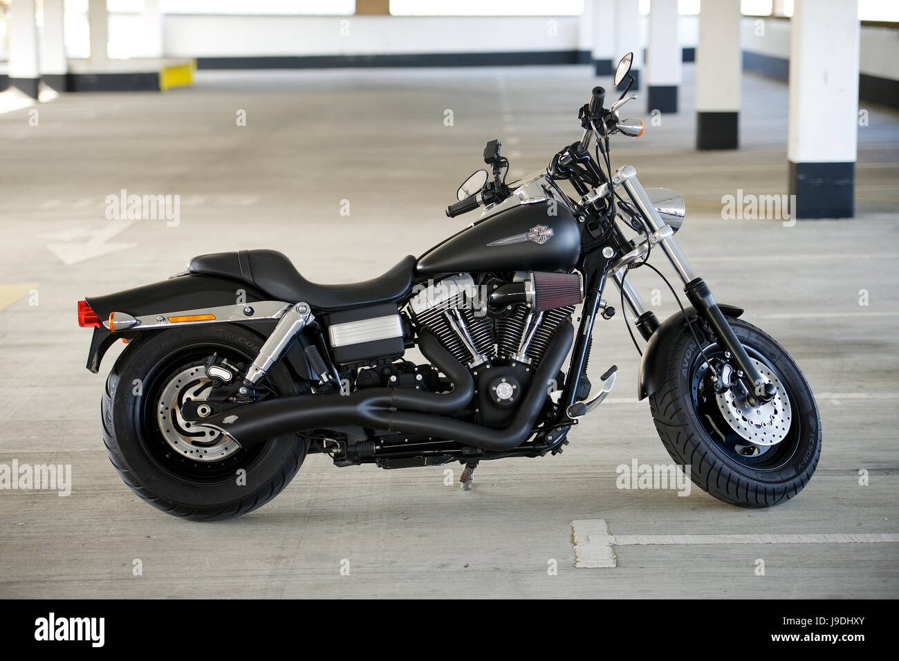 Harley Davidson FXDF Fat Bob Motorcycle Stock Photo - Alamy