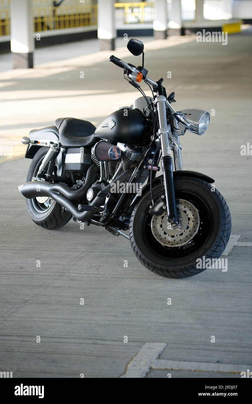 Harley Davidson FXDF Fat Bob Motorcycle Stock Photo - Alamy