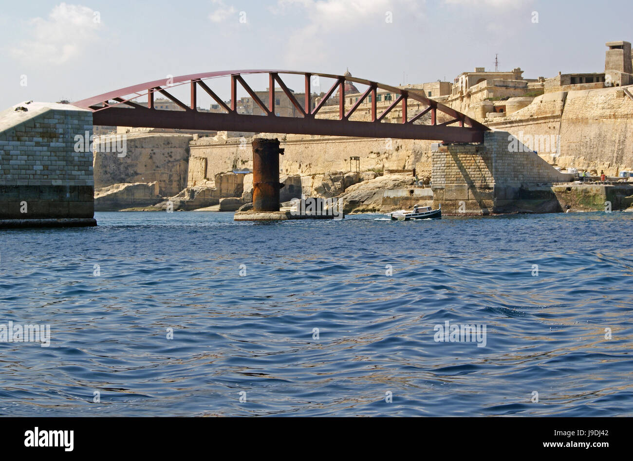 bridge, water, mediterranean, salt water, sea, ocean, harbor, malta ...