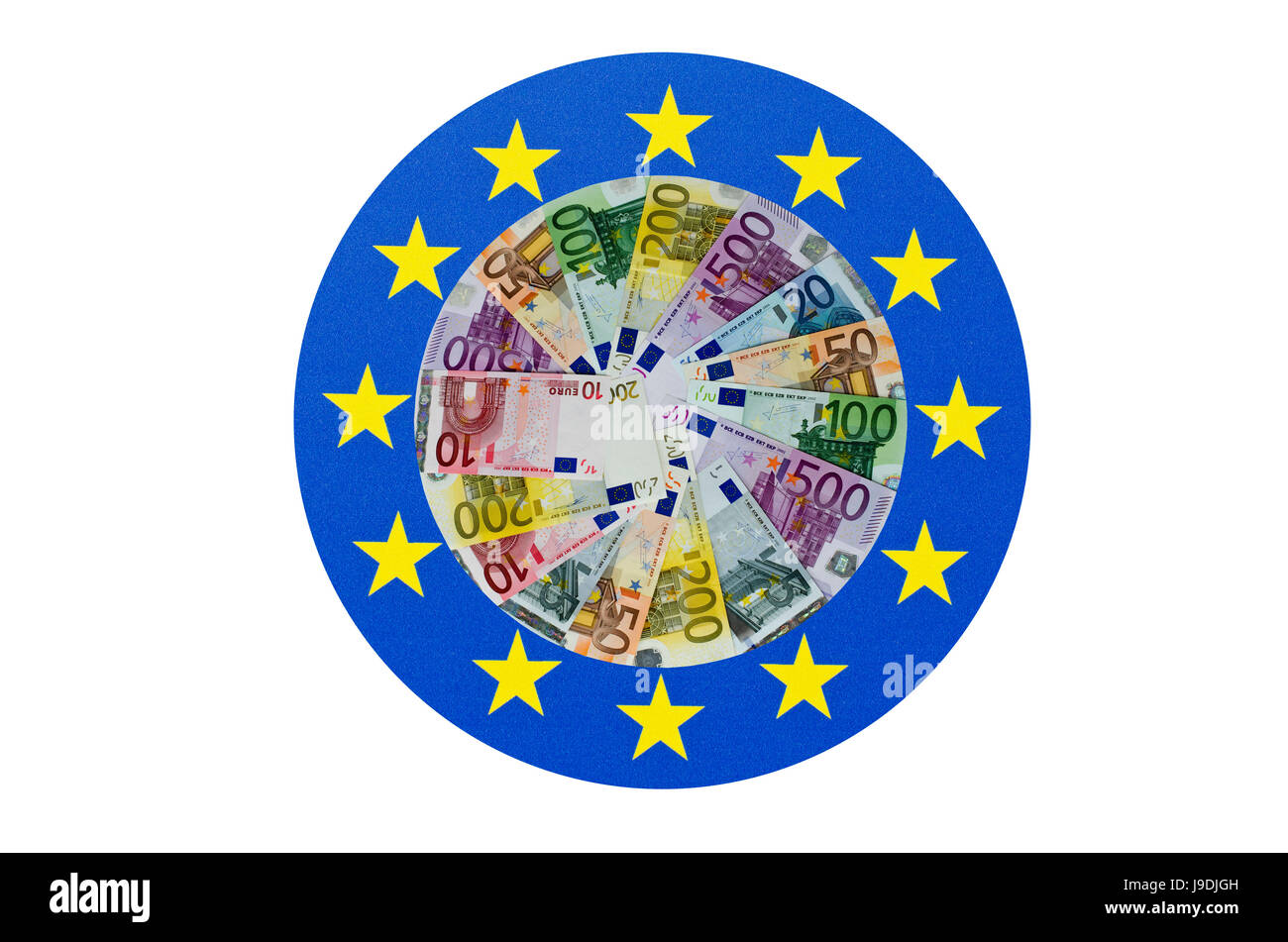 euro, europe, bank notes, European Union, diagram, distribution, money ...
