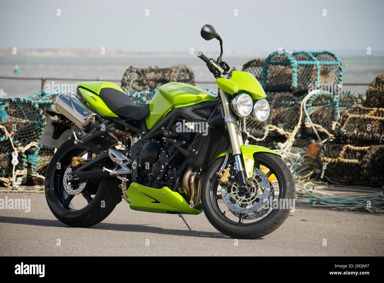 Triumph Street Triple Motorcycle Stock Photo - Alamy