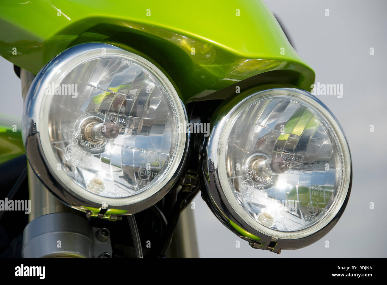 Triumph motorcycle headlights hi-res stock photography and images - Alamy