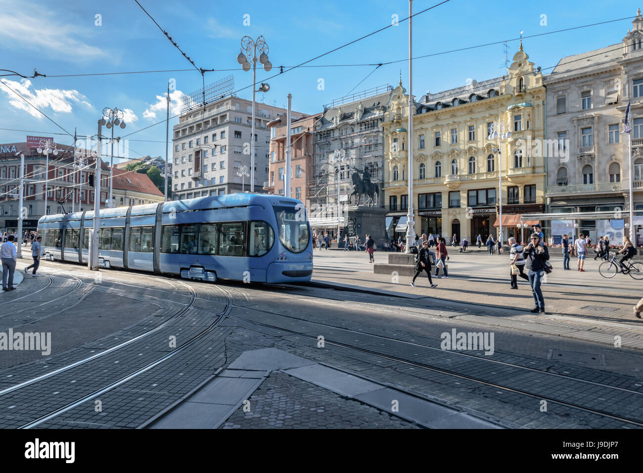Ban Jelacic square Stock Photo - Alamy Ban Jelacic square Stock Photo - Alamy