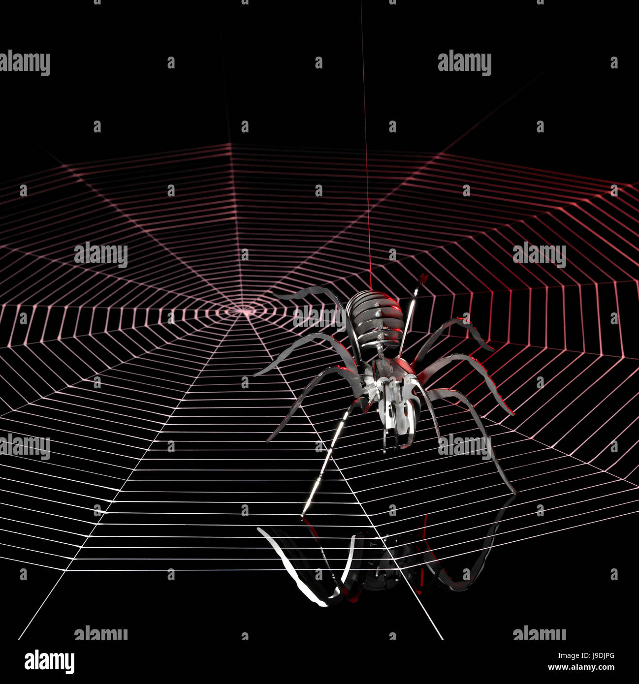 Silver spider webs hi-res stock photography and images - Alamy