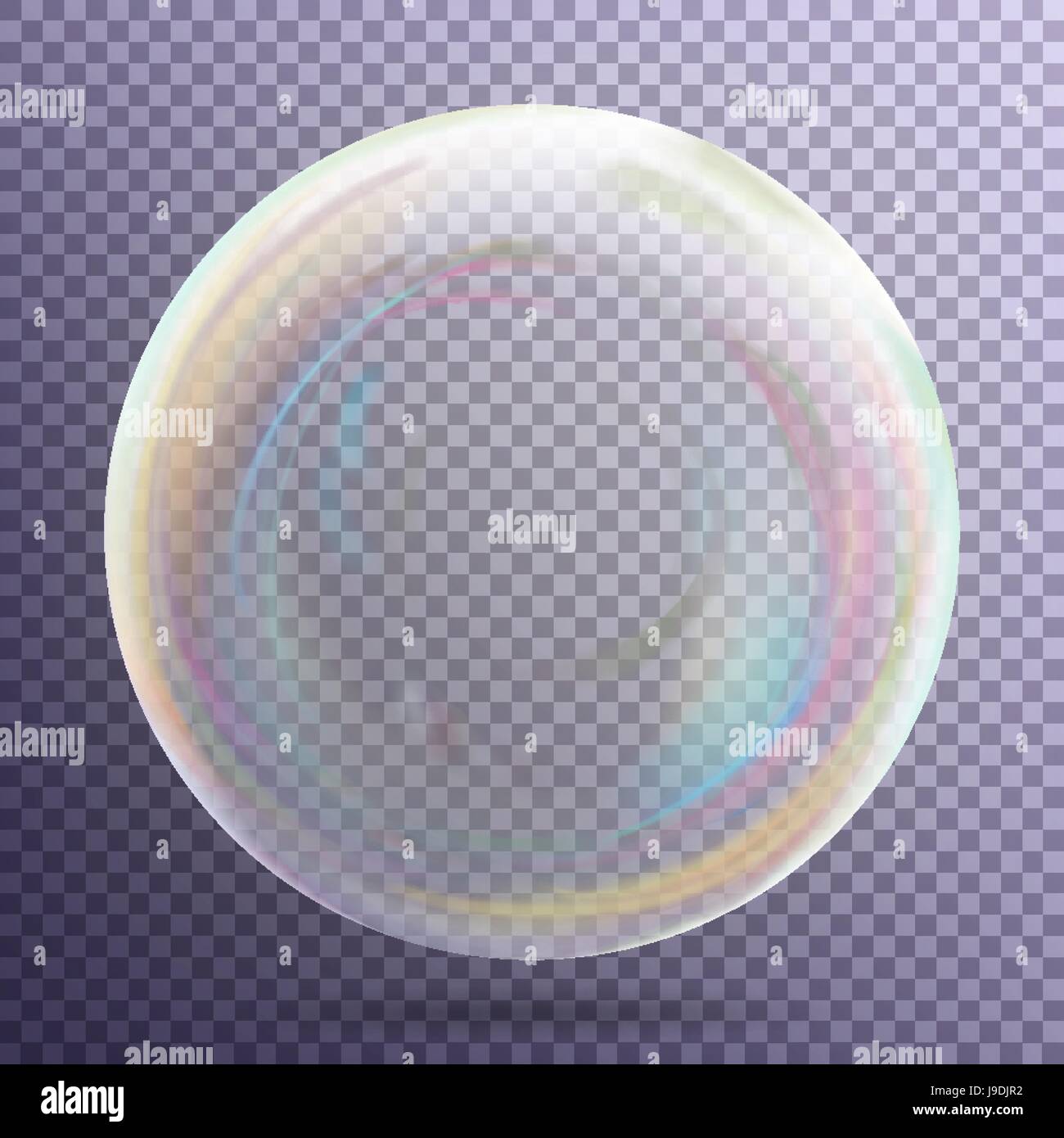 Transparency Bubble. Soap Or Underwater Or Water Bubble. Vector ...