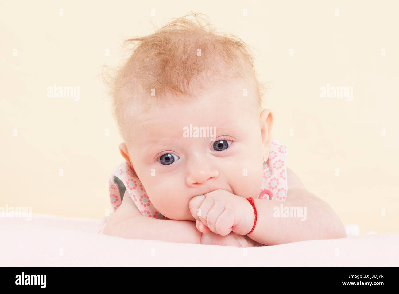 portrait, friendly, kind, baby, blond, hand, beautiful, beauteously ...