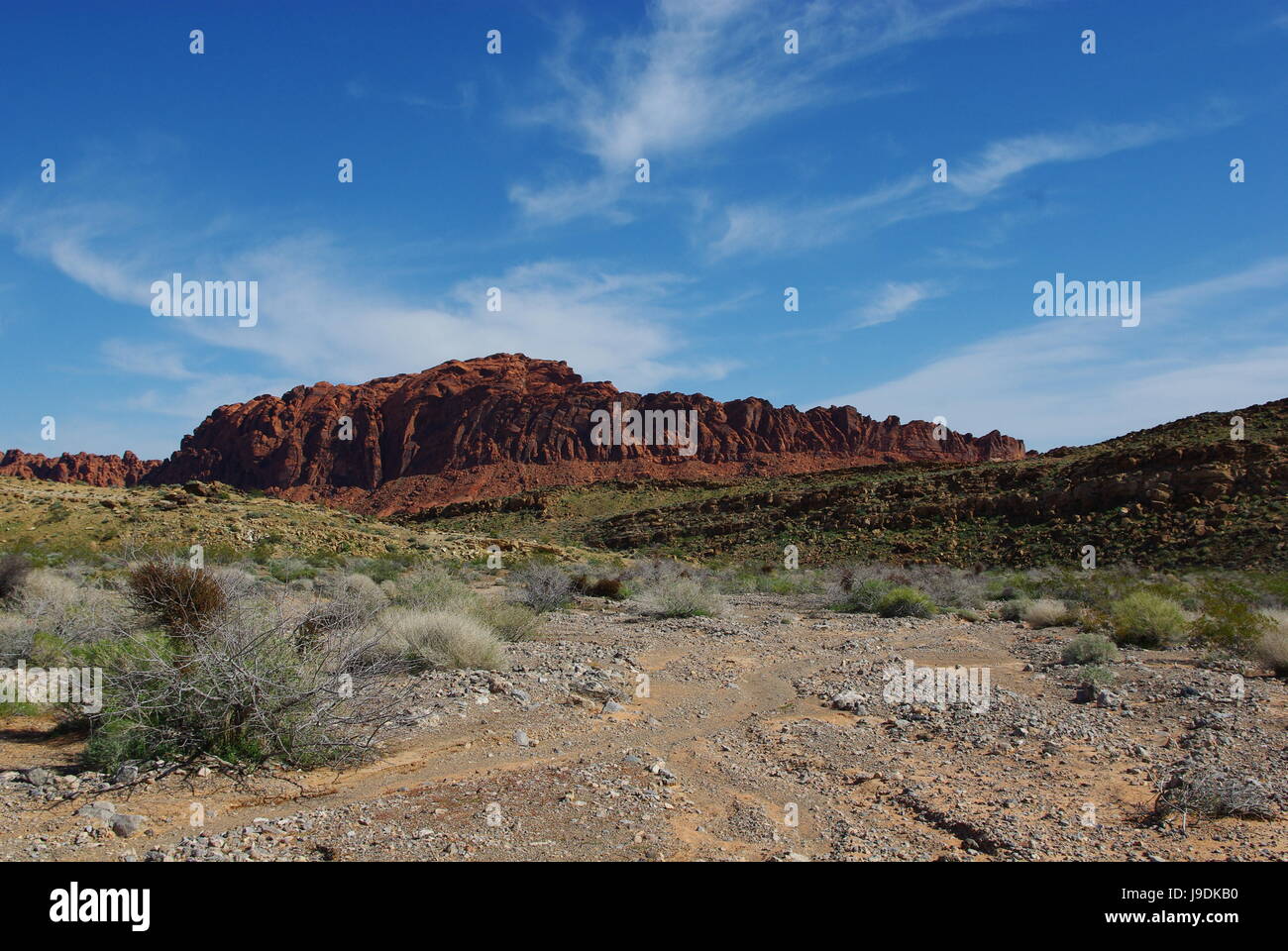 desert, wasteland, formation, rock, firmament, sky, sands, sand, red ...
