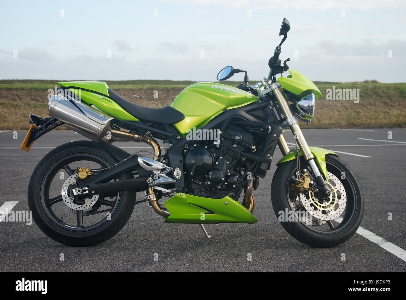 Triumph Street Triple Motorcycle Stock Photo - Alamy