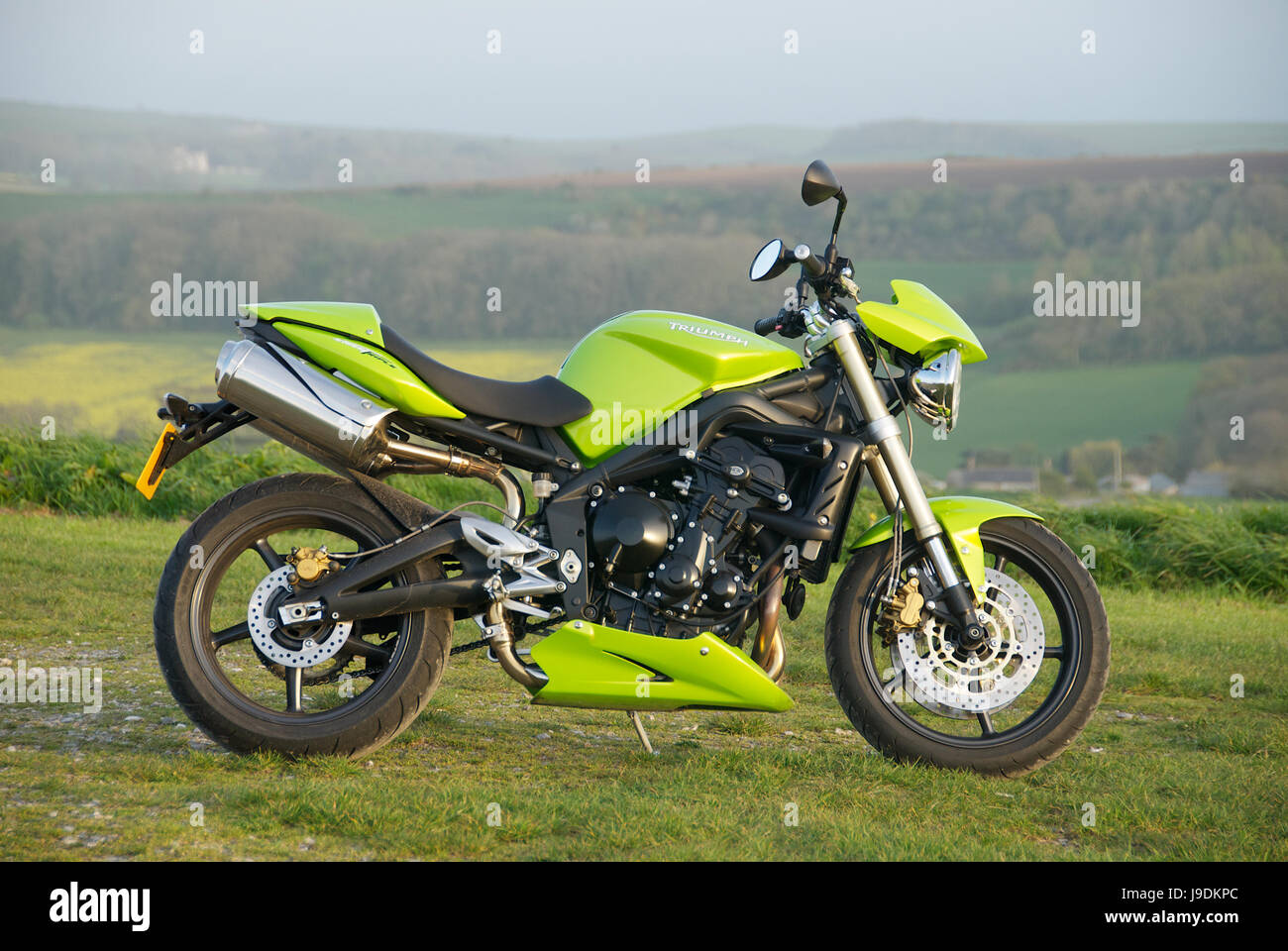 Triumph Street Triple Motorcycle Stock Photo - Alamy