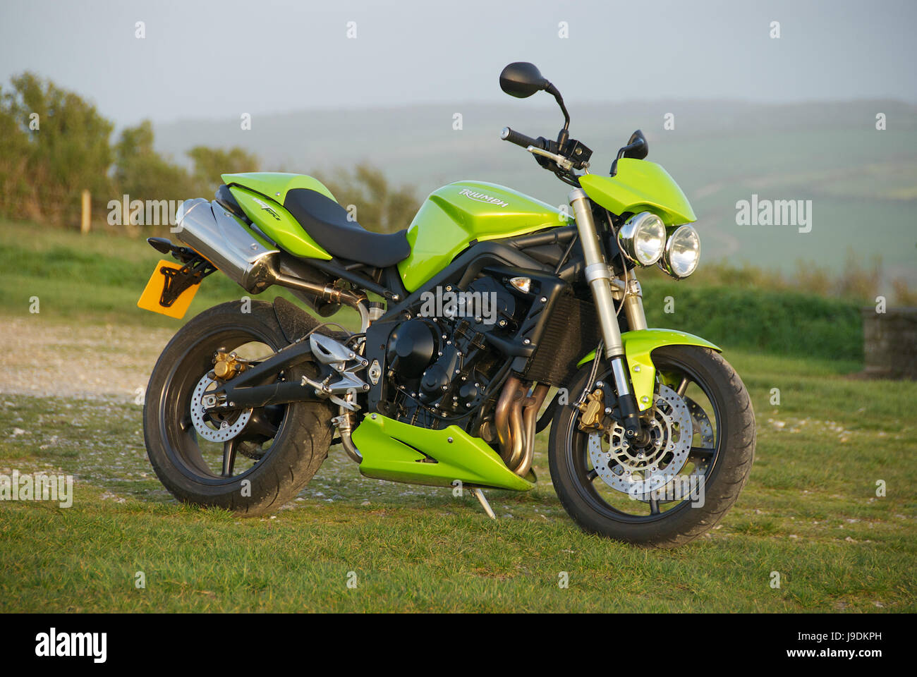 Triumph Street Triple Motorcycle Stock Photo - Alamy