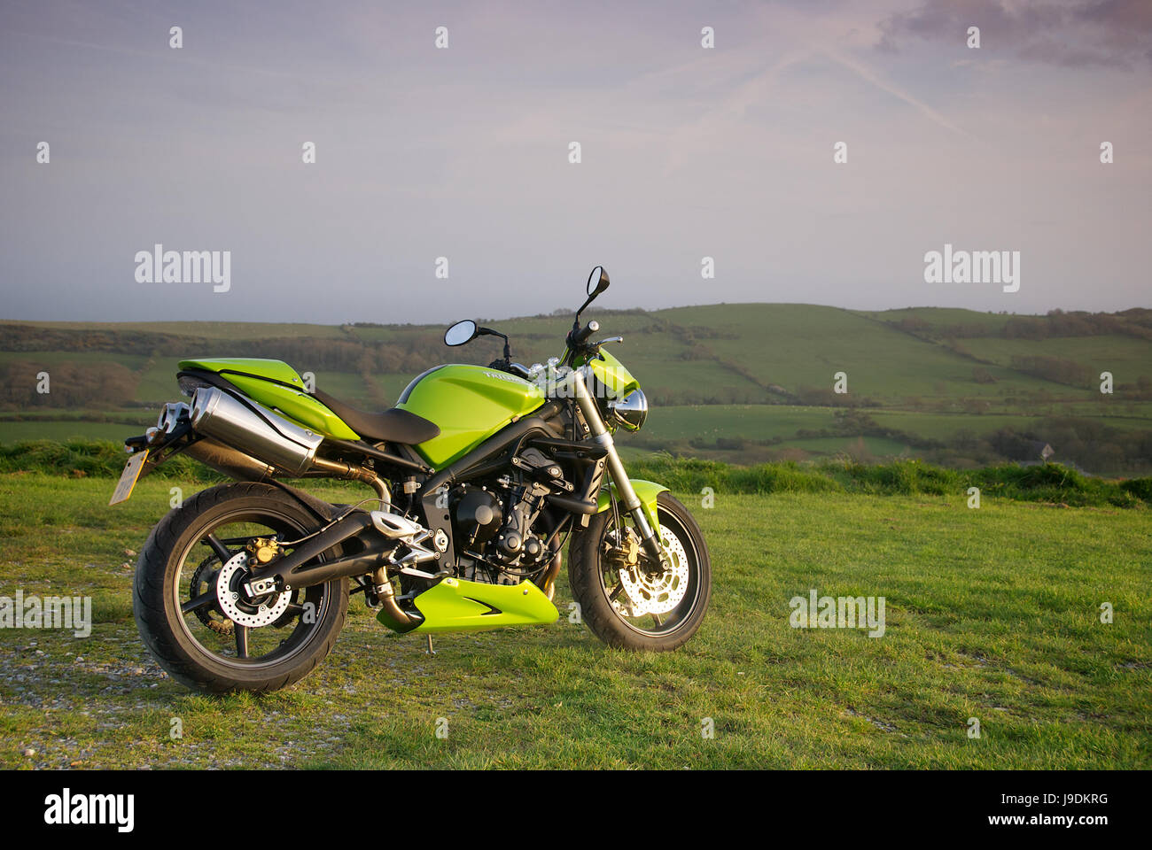 Triumph Street Triple Motorcycle Stock Photo - Alamy