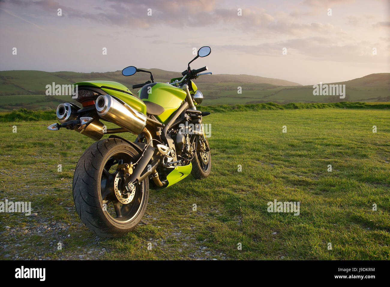 Triumph Street Triple Motorcycle Stock Photo - Alamy