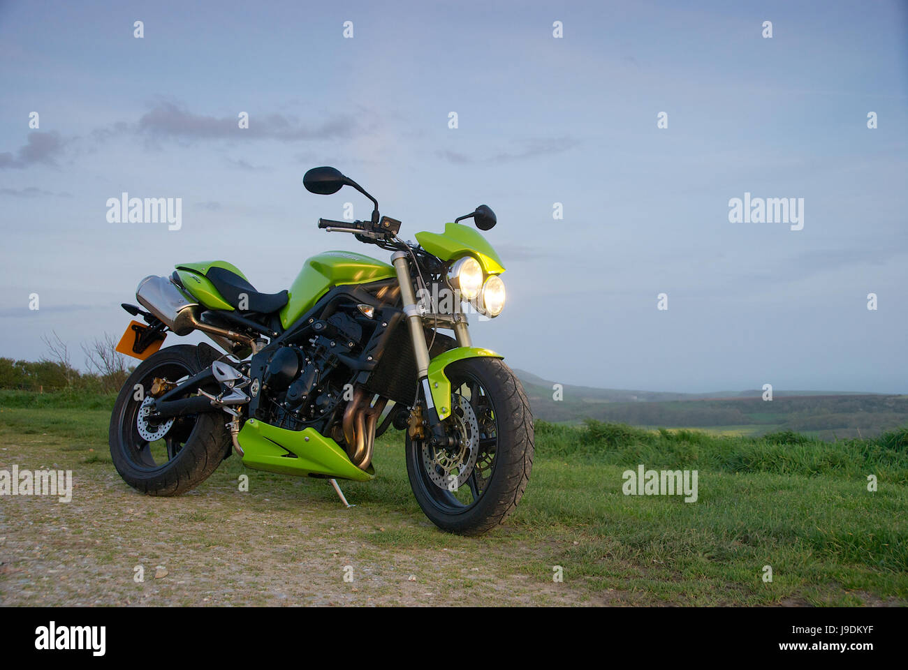 Triumph Street Triple Motorcycle Stock Photo - Alamy