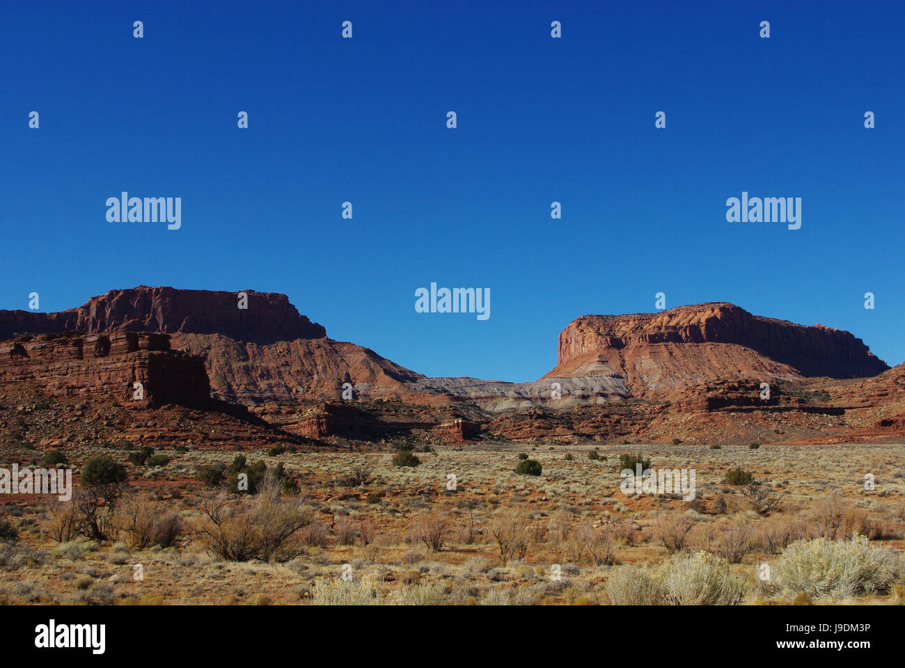 red rocks and blue sky,utah Stock Photo - Alamy