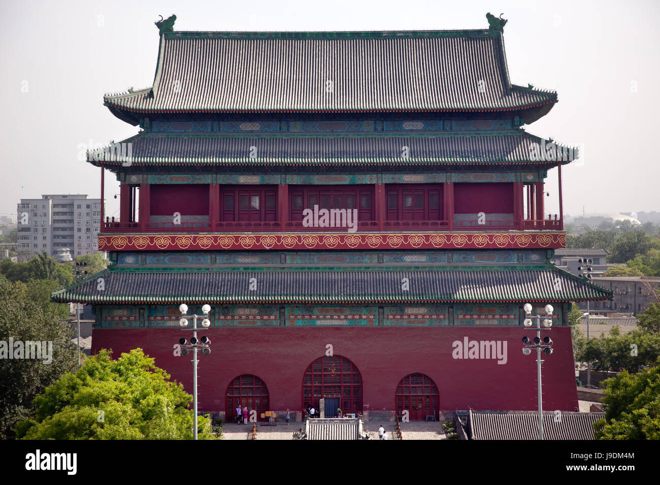 tower, china, beijing, landmark, ancient, detail, historical, city ...