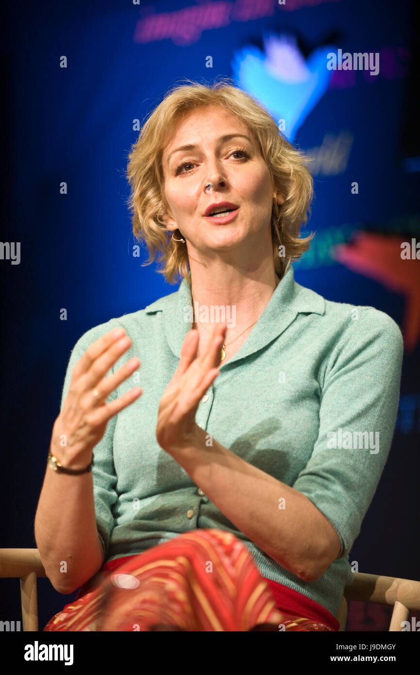 Marie-Elsa Bragg speaking on stage about her book Towards Mellbreak at ...