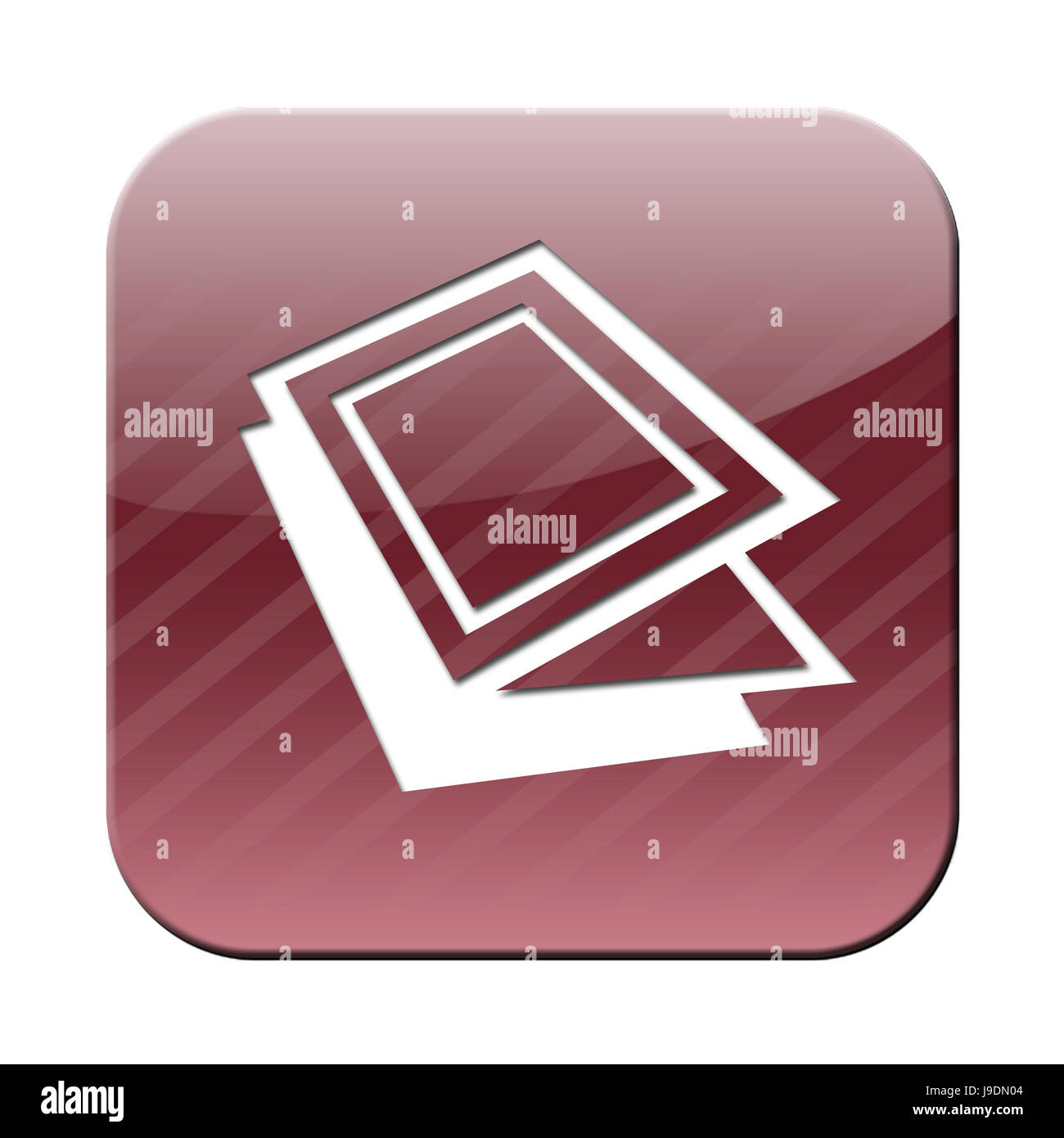 Button block Cut Out Stock Images & Pictures - Alamy