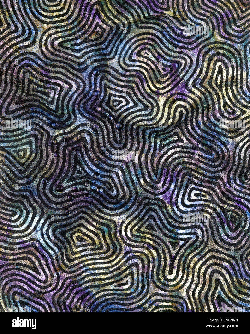 multicolored iridescent line pattern Stock Photo - Alamy