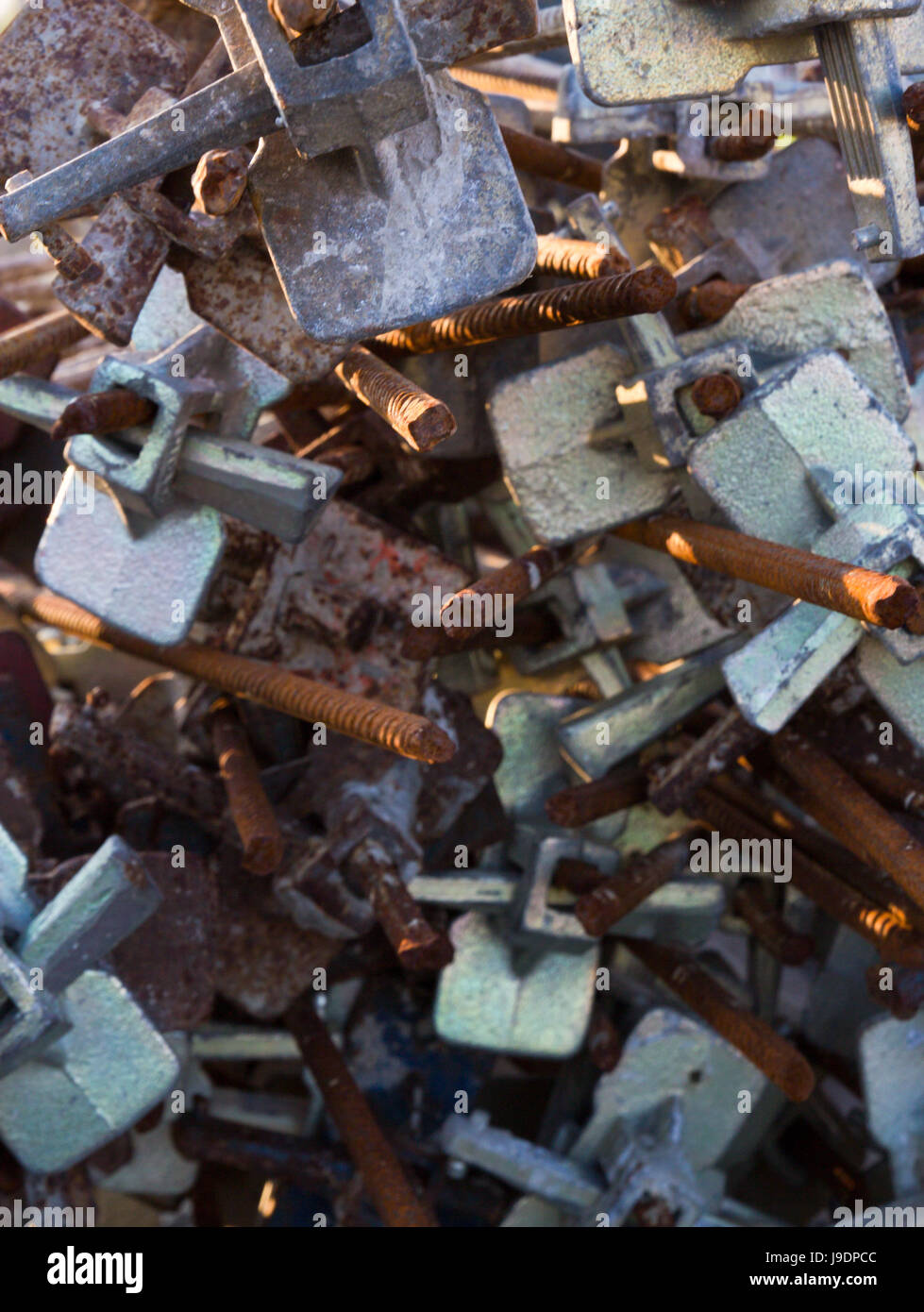 tool, industrial, rusty, rust, equipment, bar, barricade, building ...