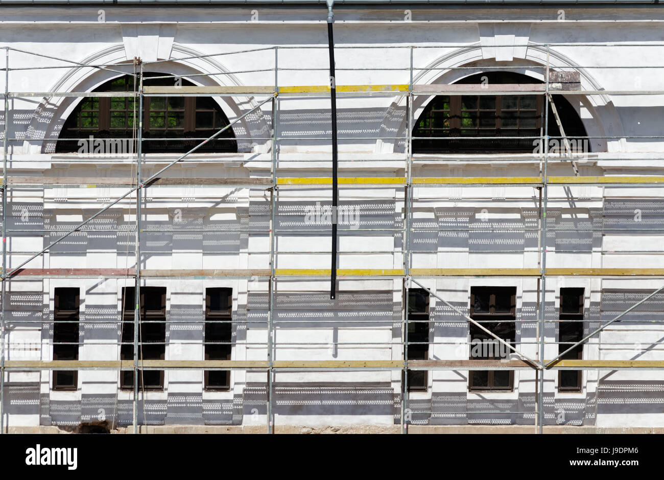 repair, scaffold, scaffolding, building, house, building, industrial ...