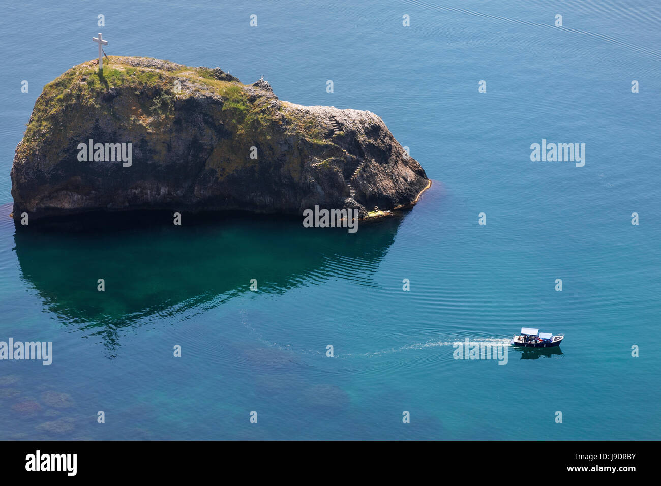 View of Saint George's Rock near the Fiolent cape on the Crimean ...