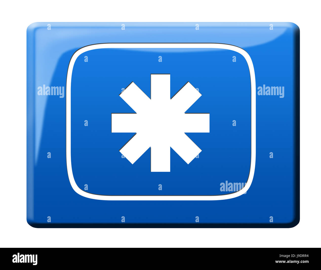 ok, symbolic, further, exclamation mark, asterisk, pictogram, symbol ...