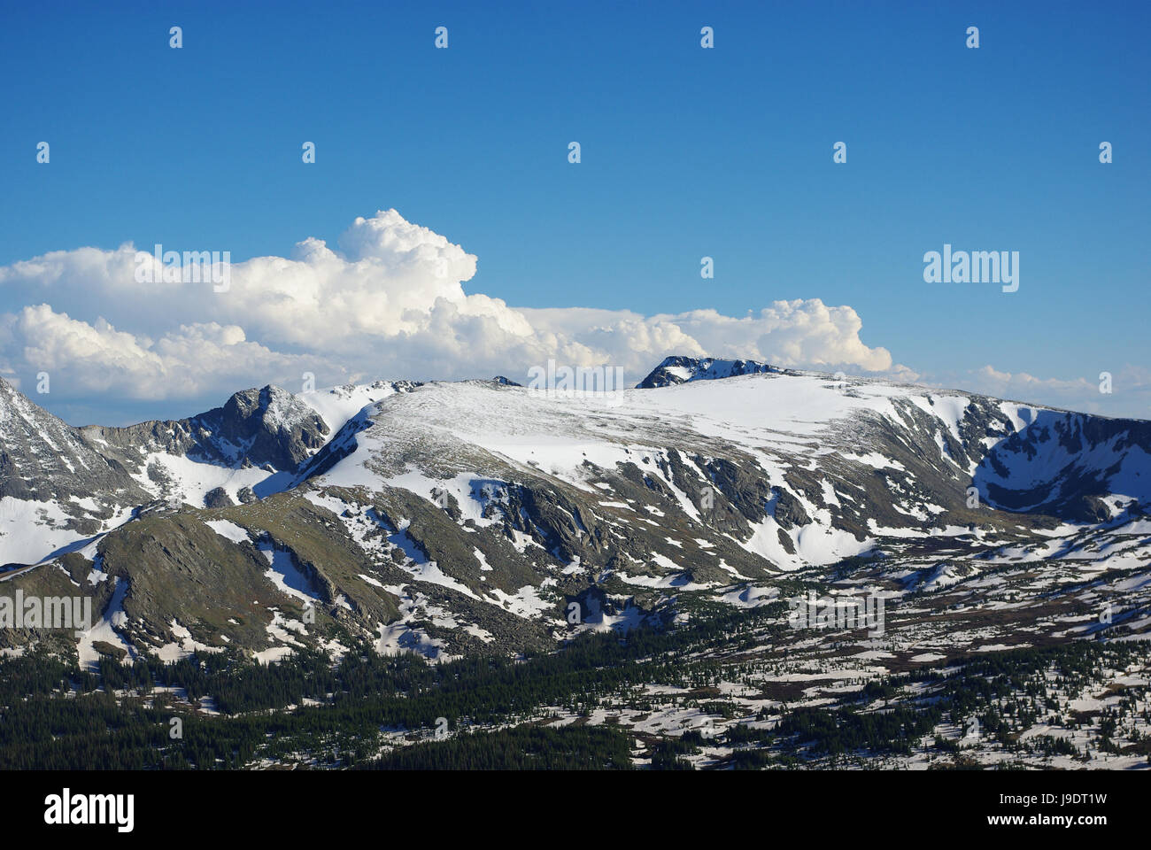 stone, rock, mountain range, high mountains, snow, mountain, blue ...