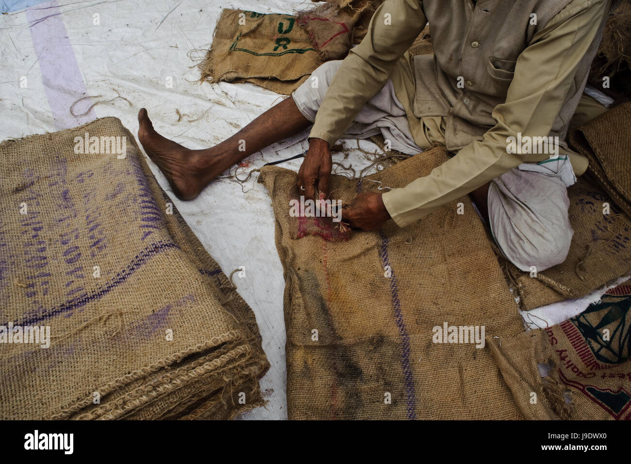 Jute man hi-res stock photography and images - Alamy