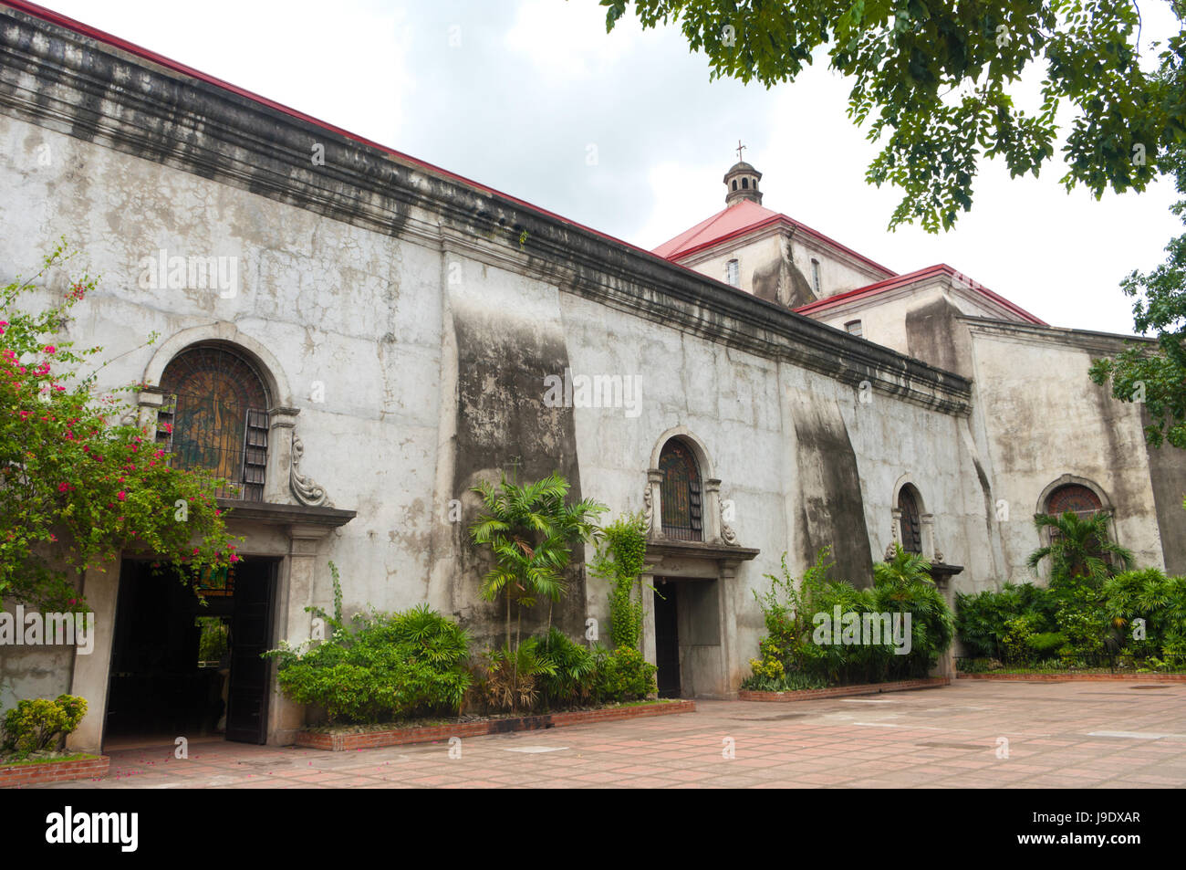 religious, church, cathedral, catholic, philippines, ancient, blue ...