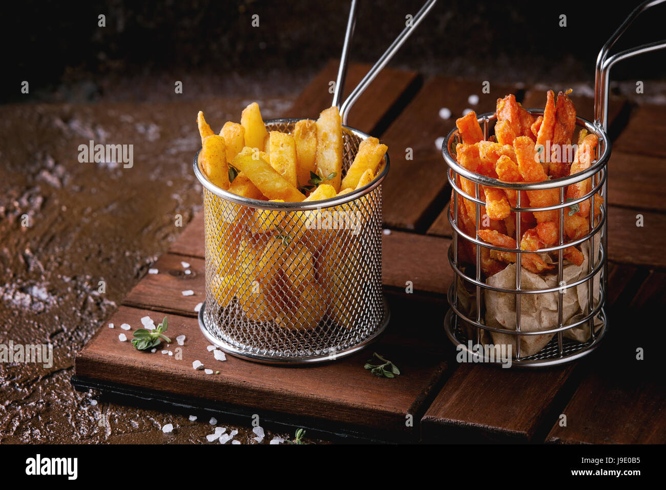 Variety of french fries Stock Photo - Alamy