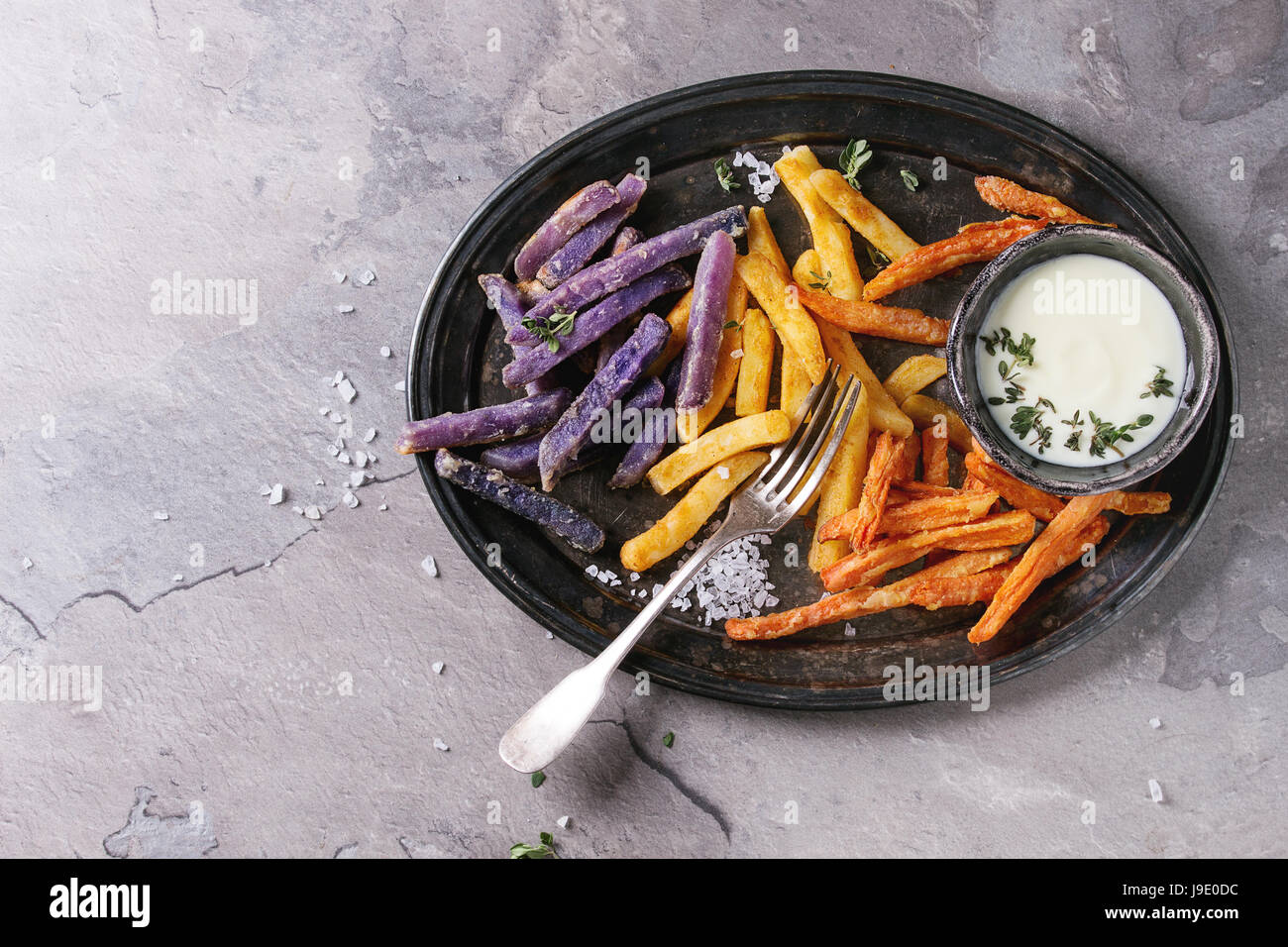 Variety of french fries Stock Photo - Alamy