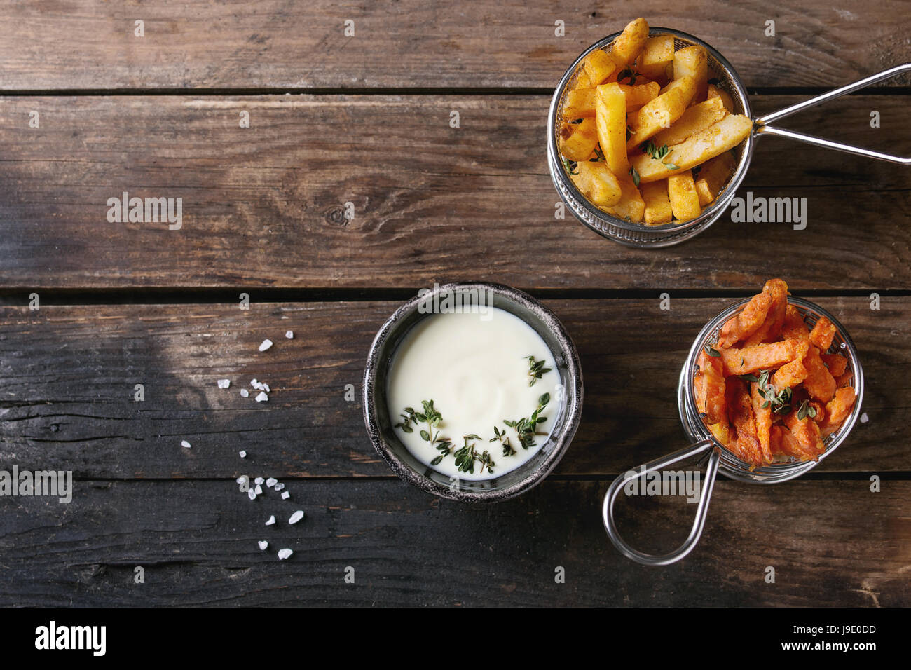 Variety of french fries Stock Photo - Alamy