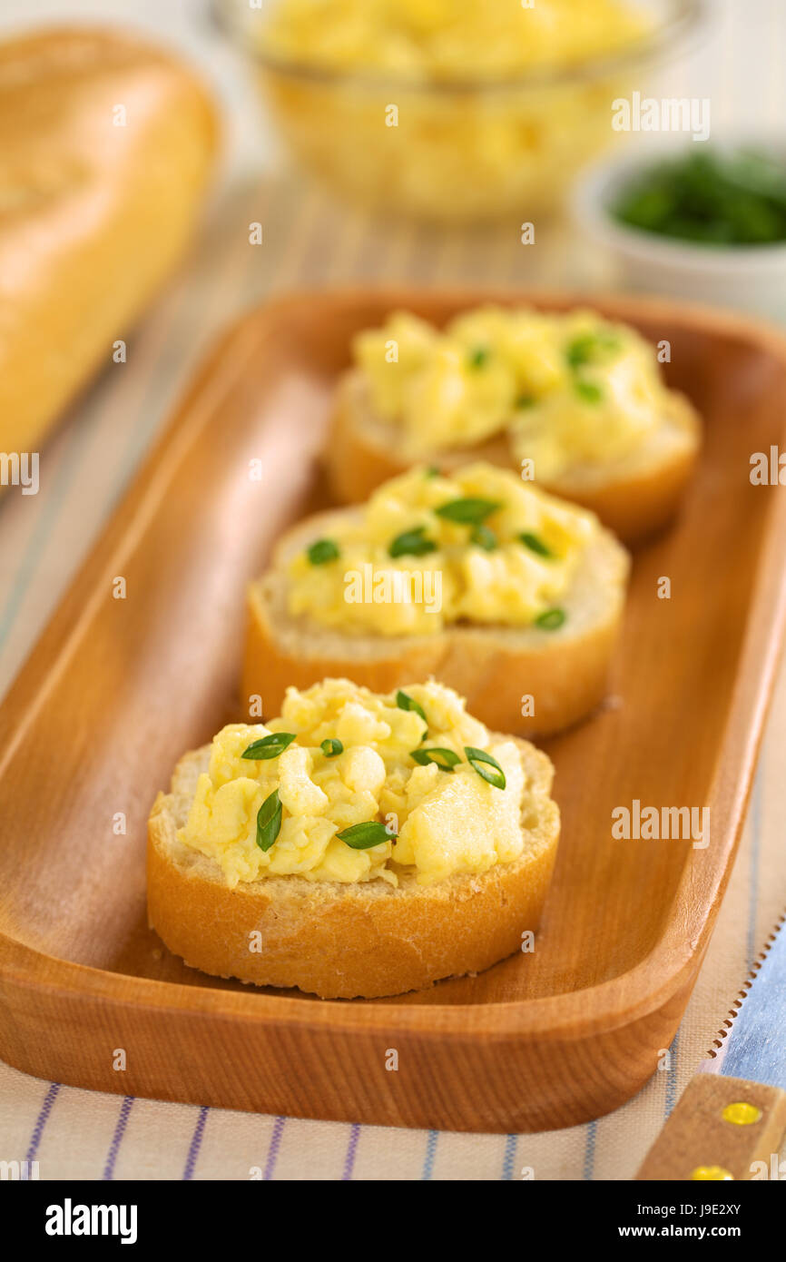 bread, egg, sandwich, white bread, baguette, scrambled eggs, snack ...