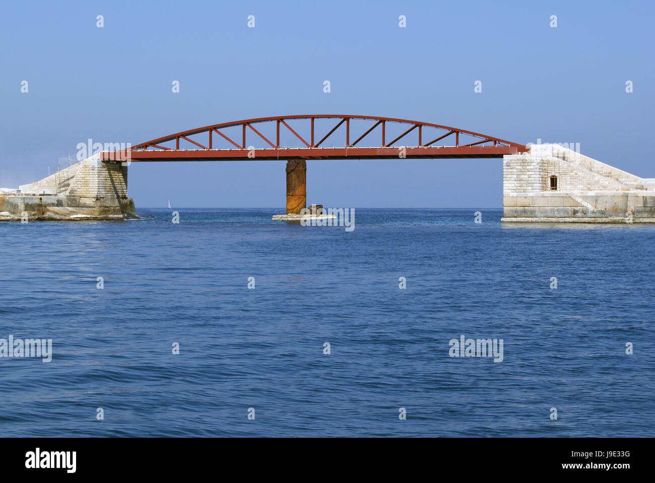 bridge, water, mediterranean, salt water, sea, ocean, harbor, malta ...