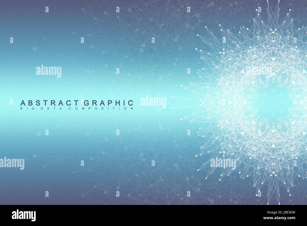 Graphic abstract background communication. Big data visualization ...