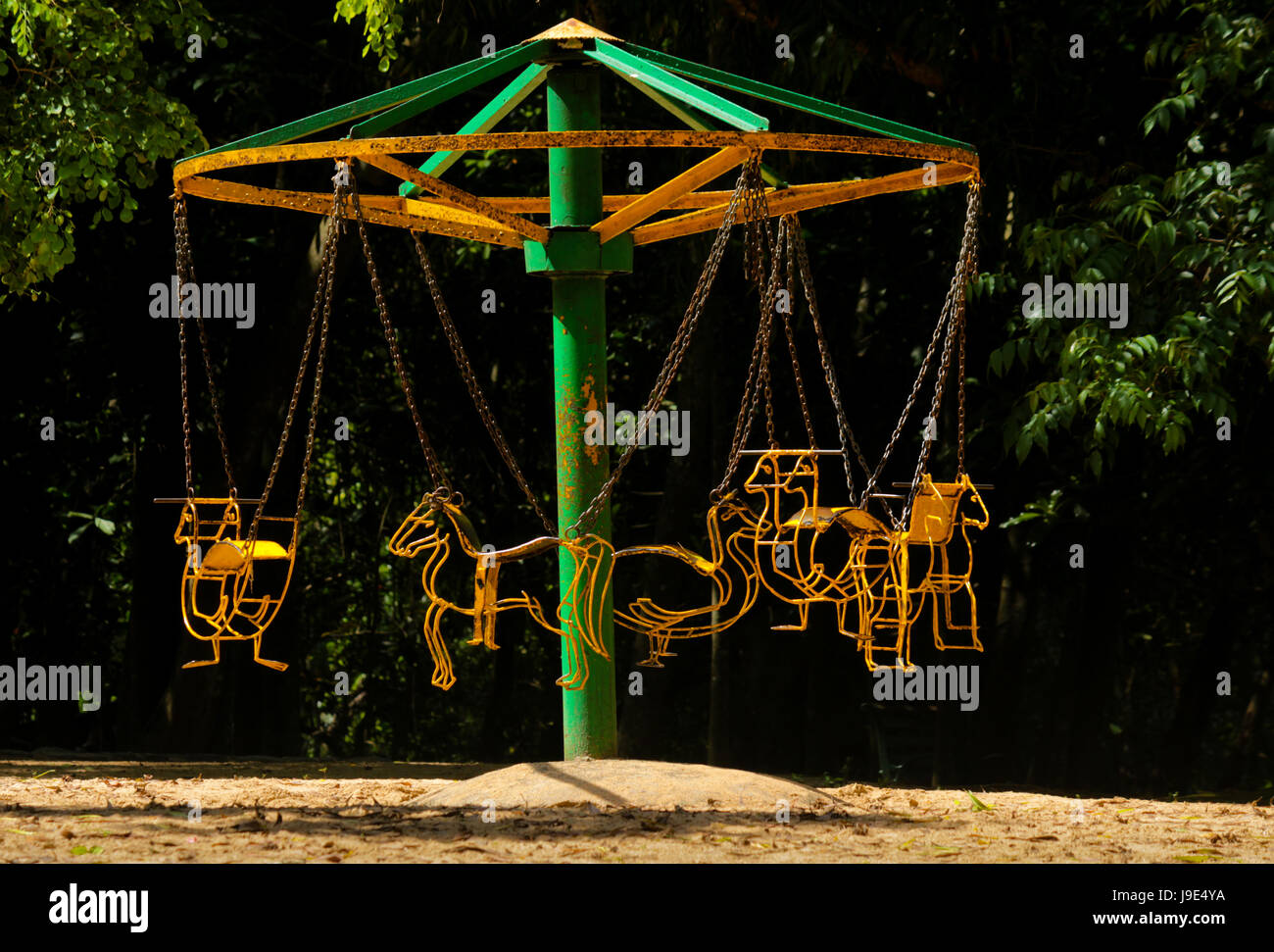 Empty play garden hi-res stock photography and images - Alamy