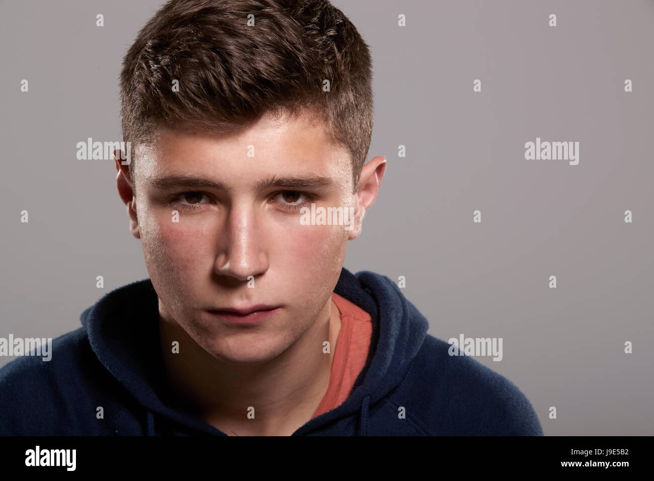 Guilty boy one person hi-res stock photography and images - Alamy