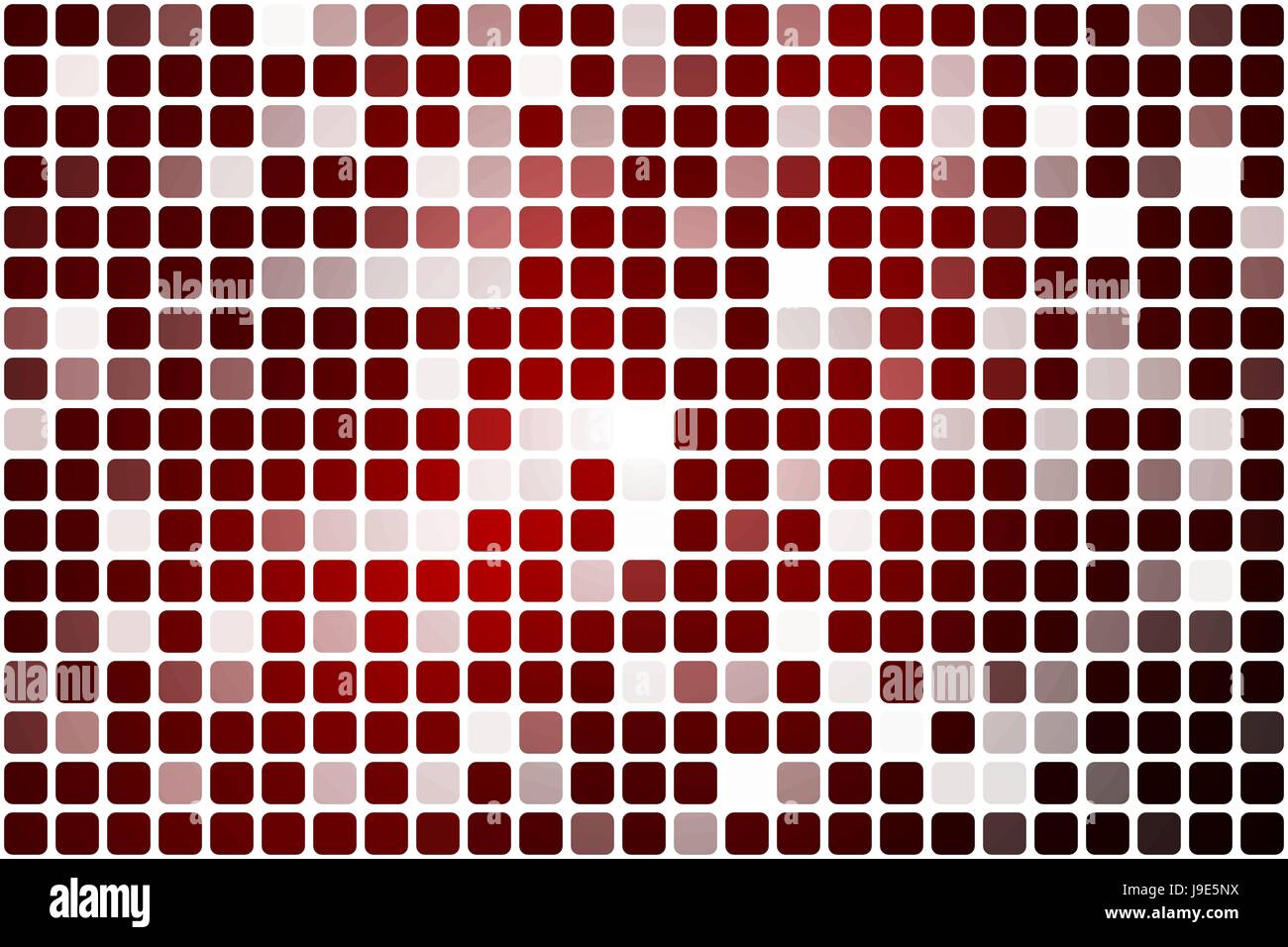 Deep burgundy red occasional opacity vector square tiles mosaic over ...