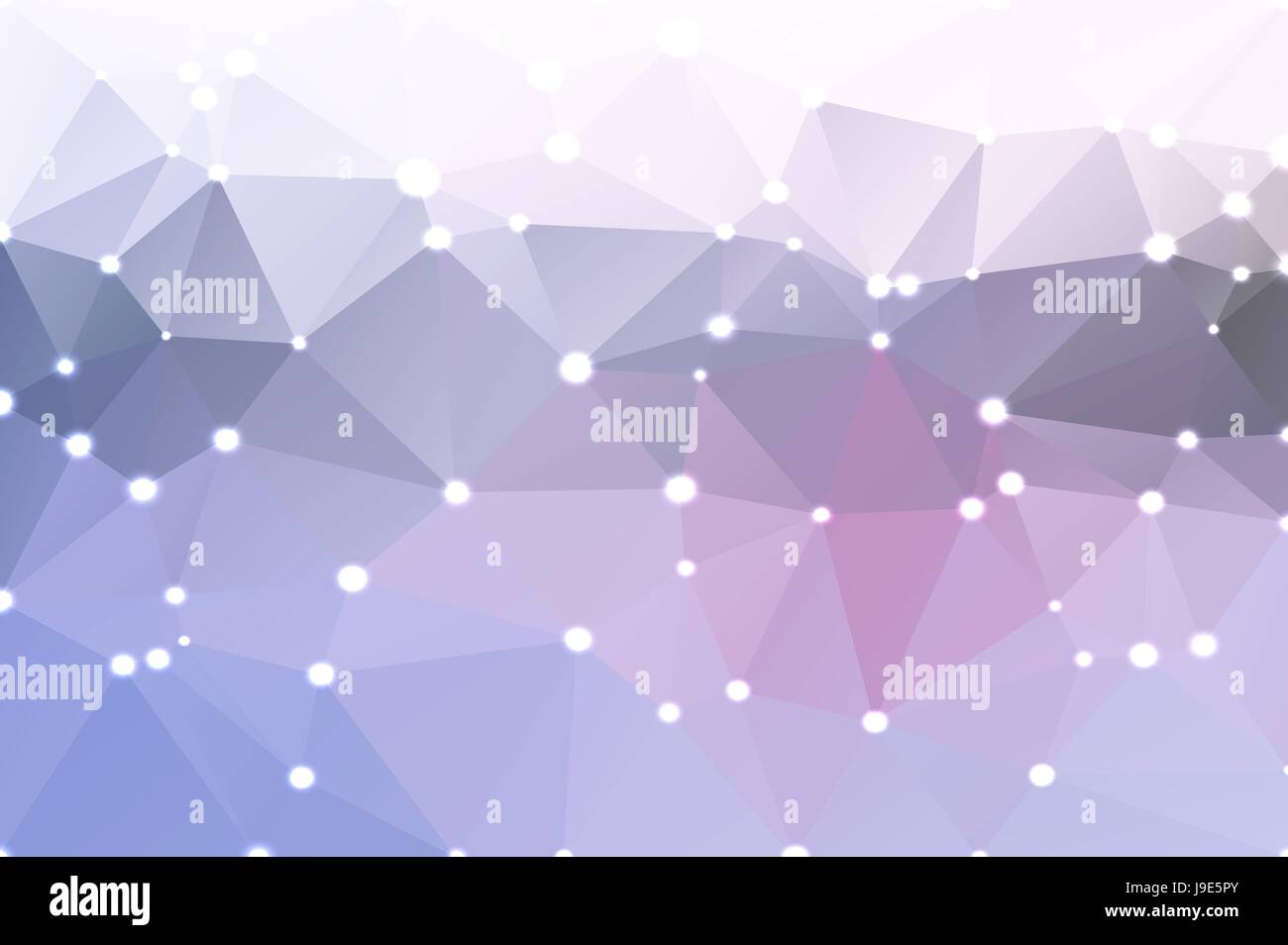 Pale pink grey blue abstract low poly geometric background with ...