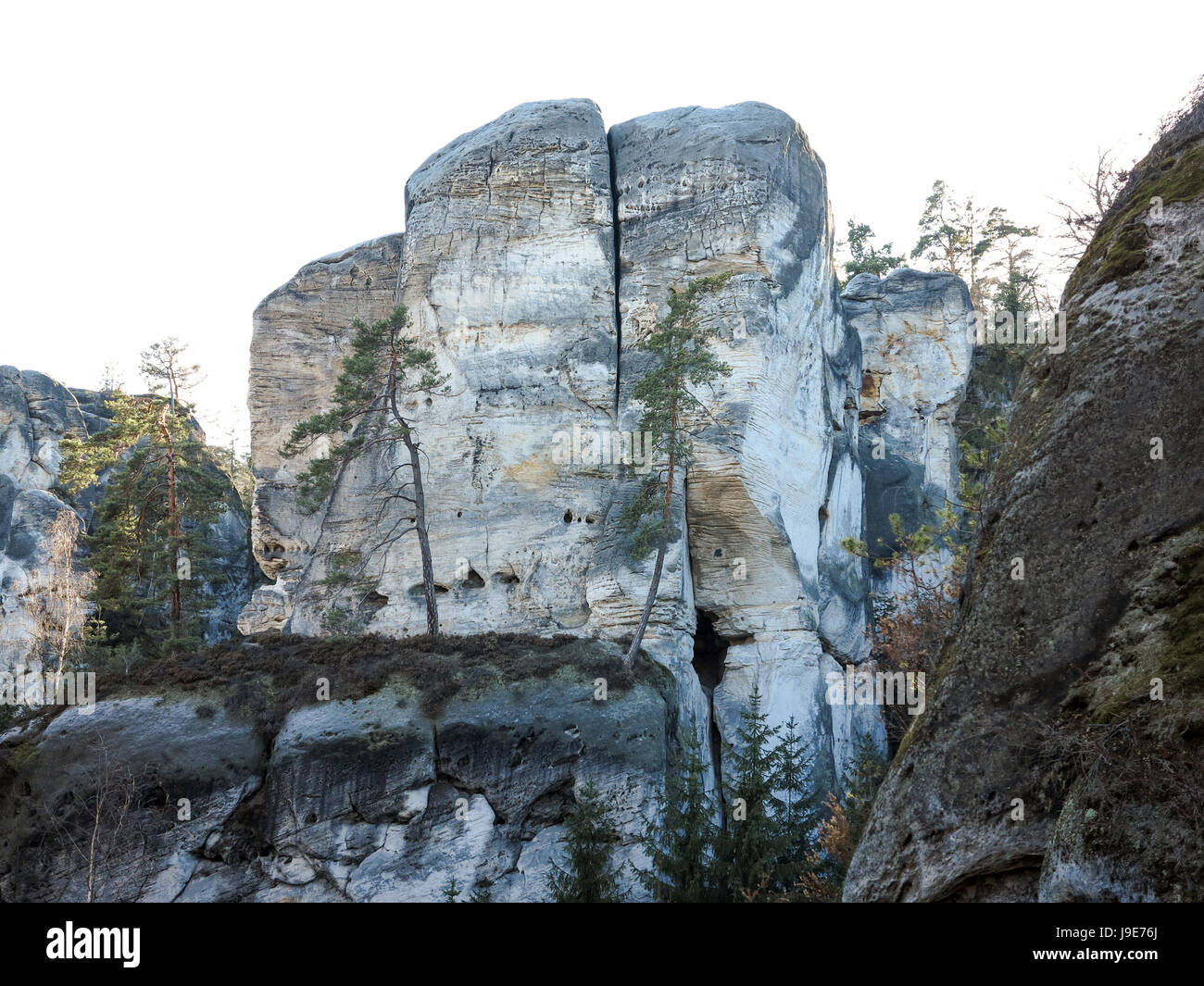 Bizarre rocks in Bohemian Paradise Stock Photo - Alamy