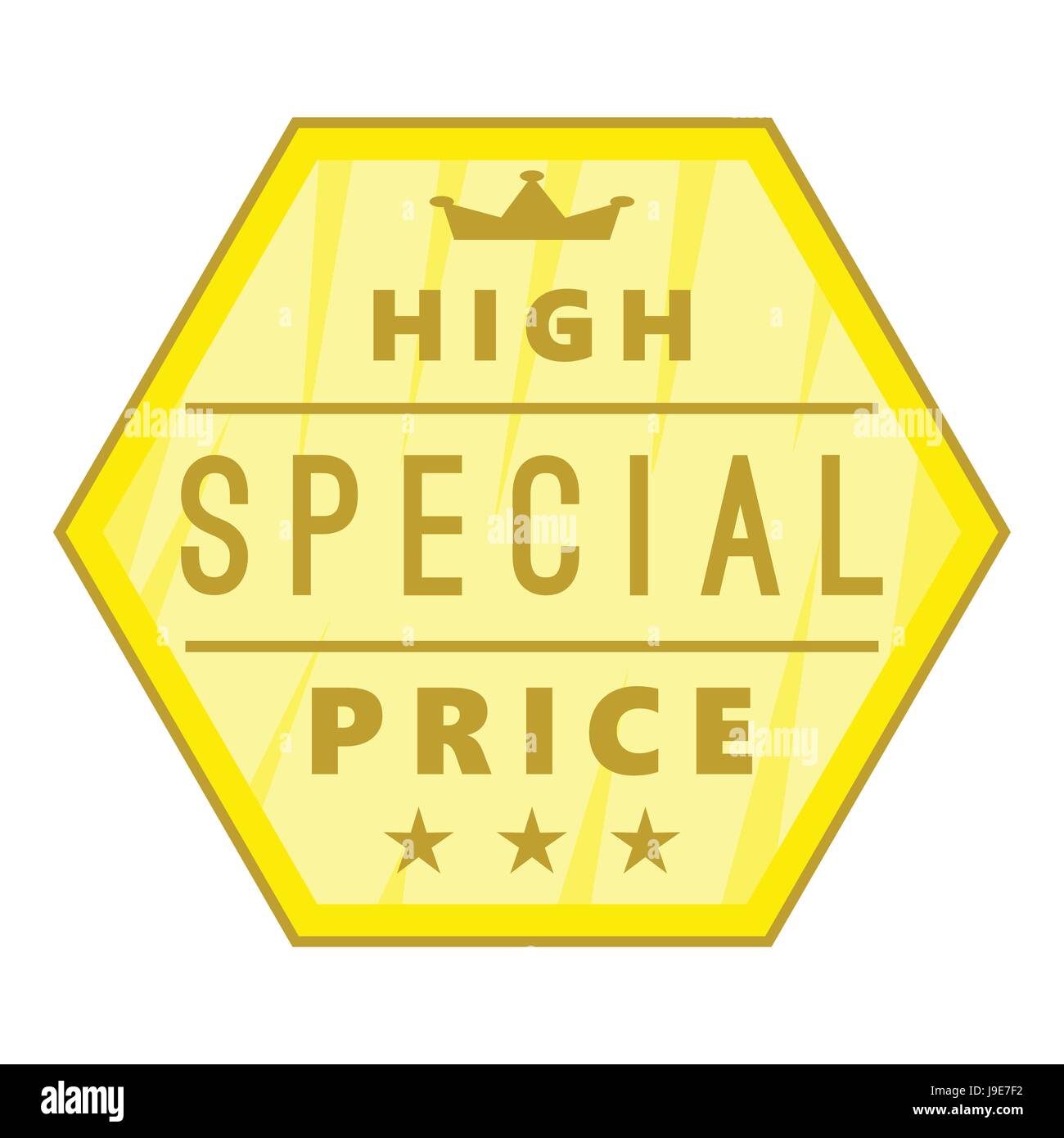 High special price label icon, cartoon style Stock Vector Image & Art ...